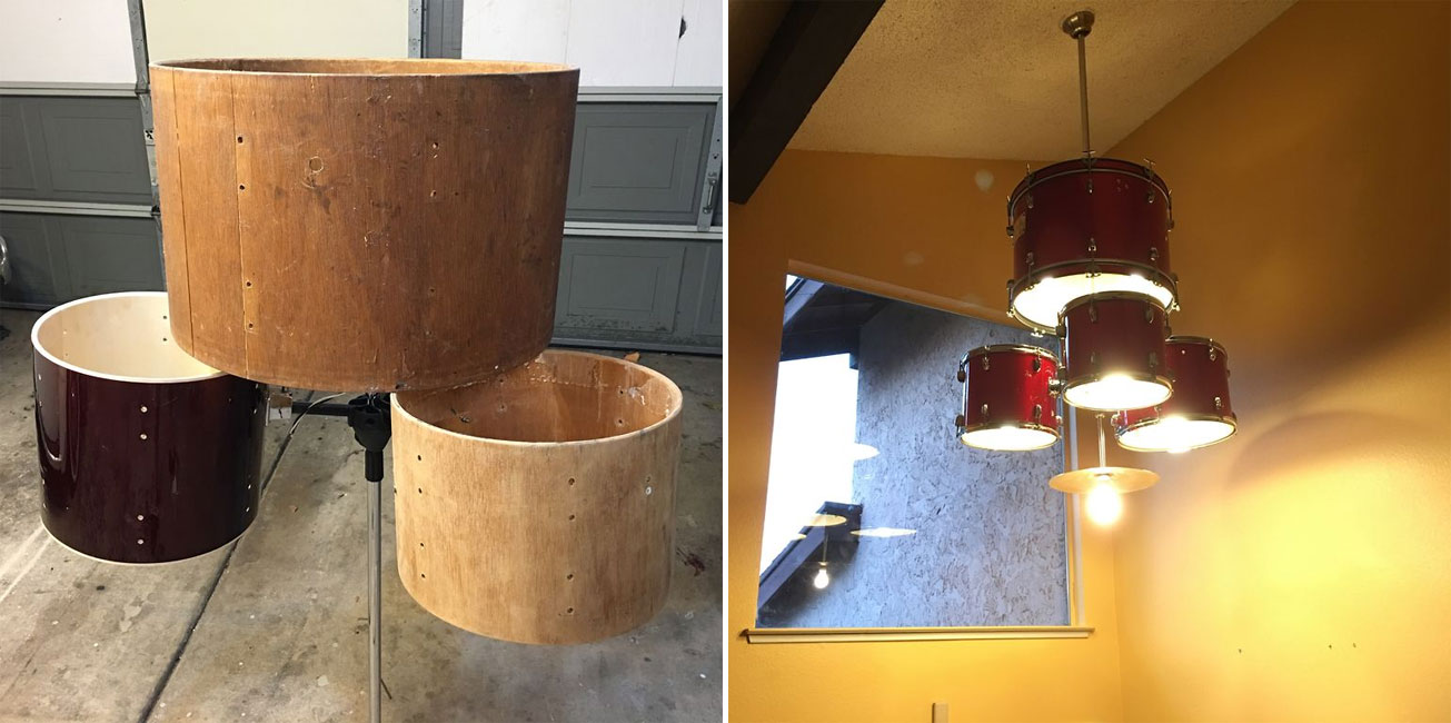 This Guy Took Apart A Drum Set And Turned It Into Something Awesome ...