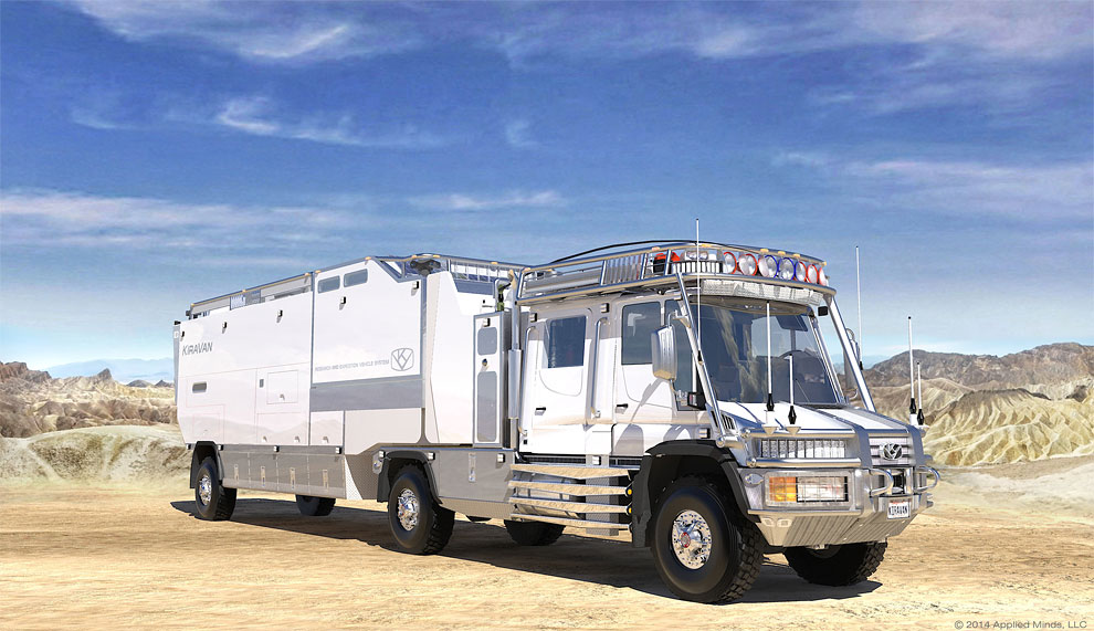 Californian Inventor Spends Millions Creating One-Off Camper Van To ...