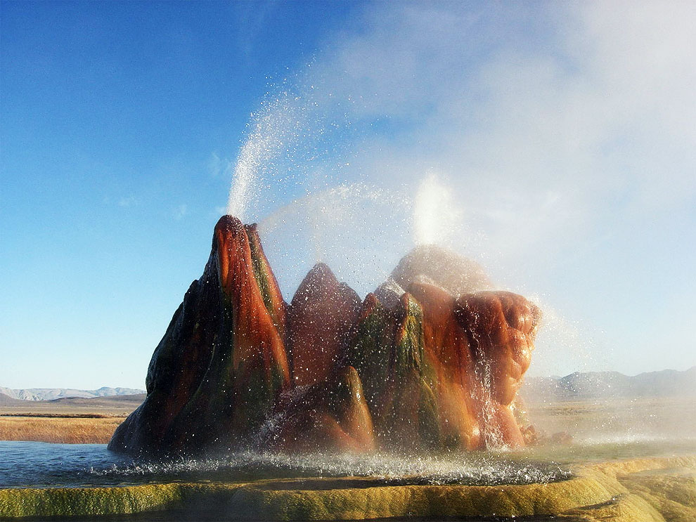 Fly Geyser: A Collision Of Human Error And Natural Geothermal Pressure ...