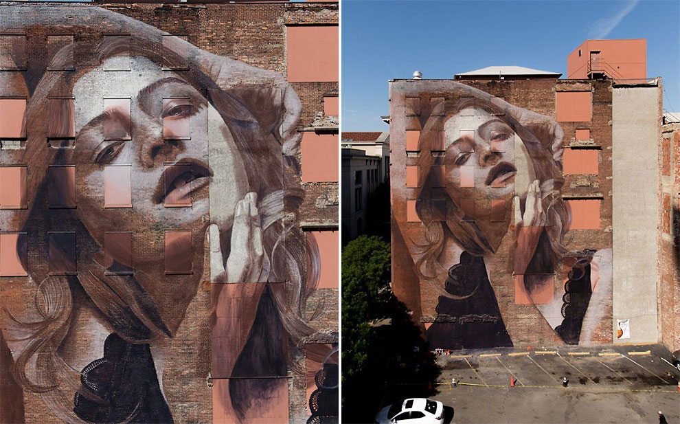 Artist Shows Off The Fleeting Nature Of Beauty With Crumbling Portraits ...