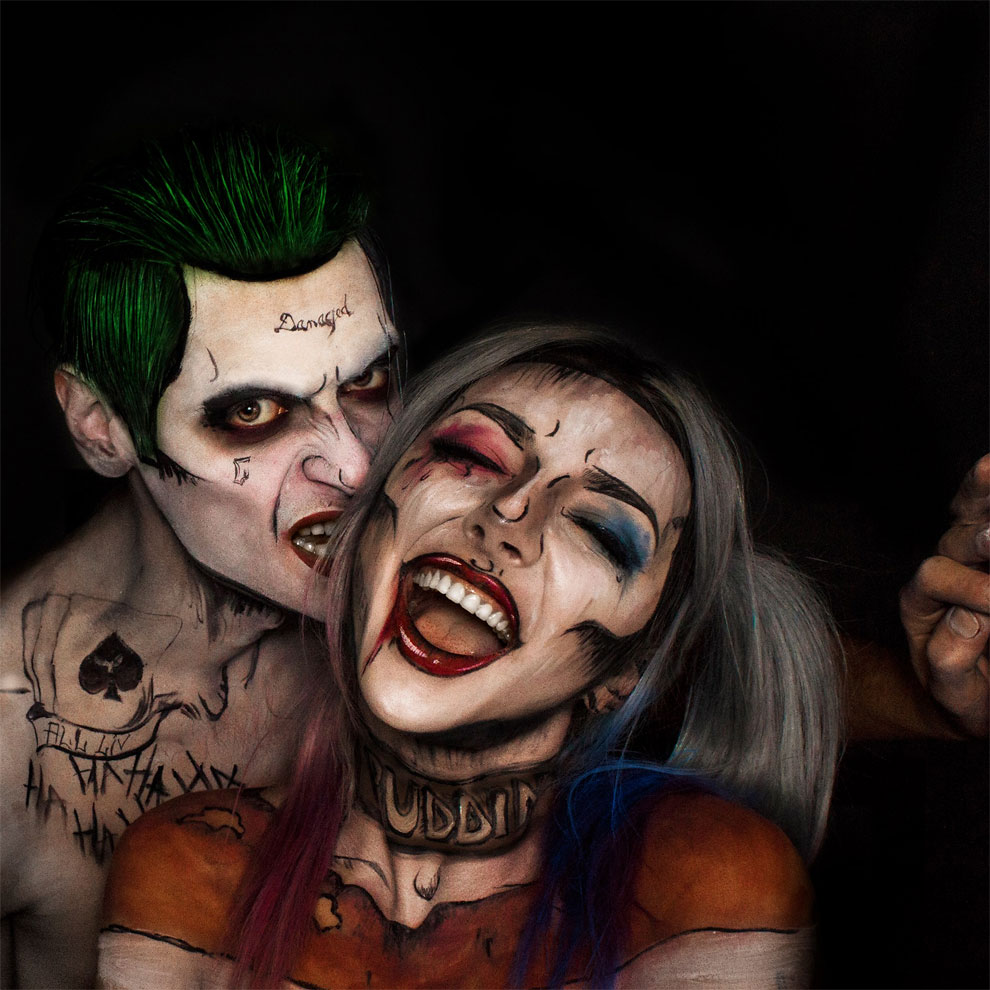 Artist Transforms Herself Into Different Characters Using Only Makeup ...