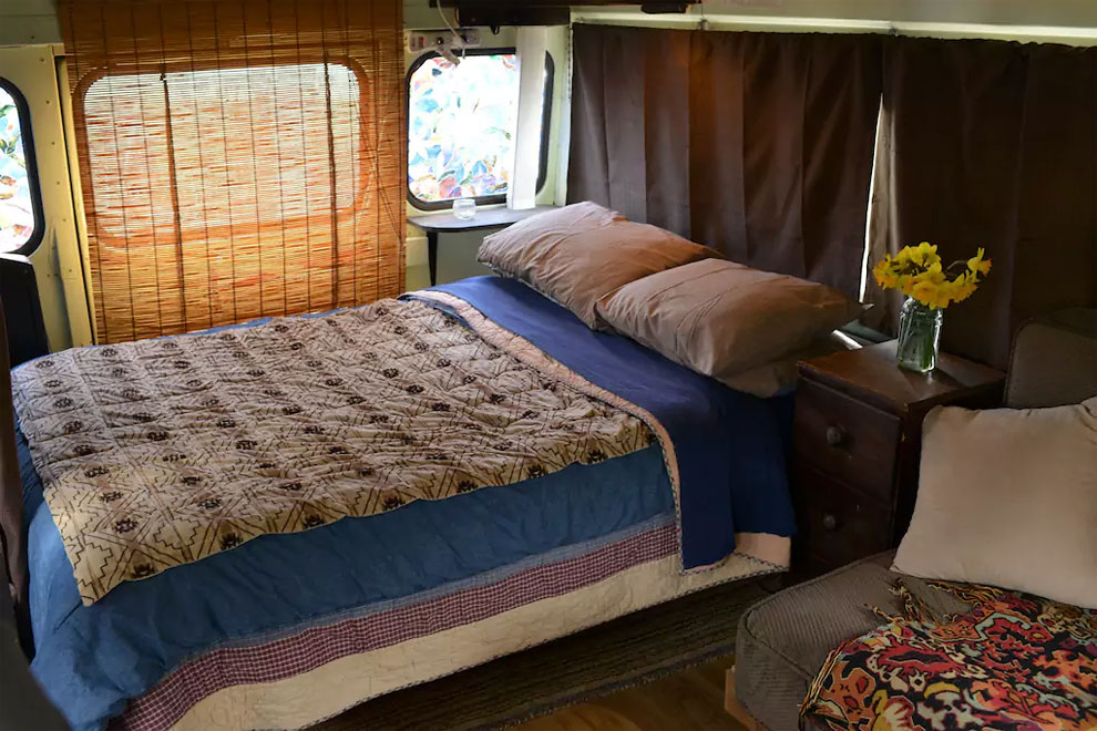 Cozy School Bus Conversion » Design You Trust — Design Daily Since 2007