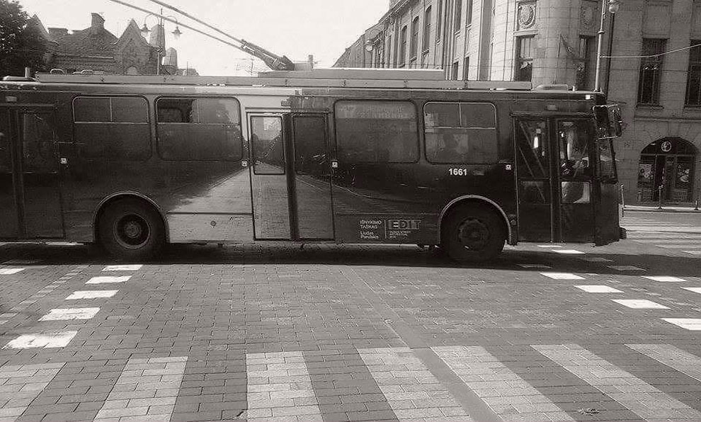 Vanishing Point: Lithuanian Artist Makes Trolleybuses Disappear Using ...