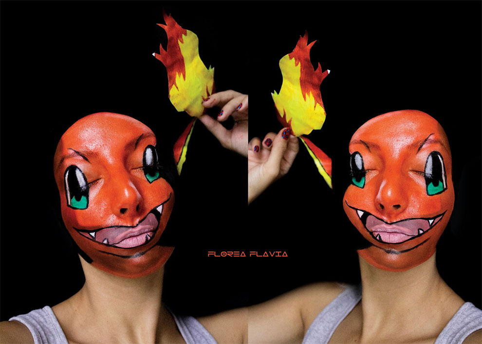 Artist Transforms Herself Into Different Characters Using Only Makeup ...