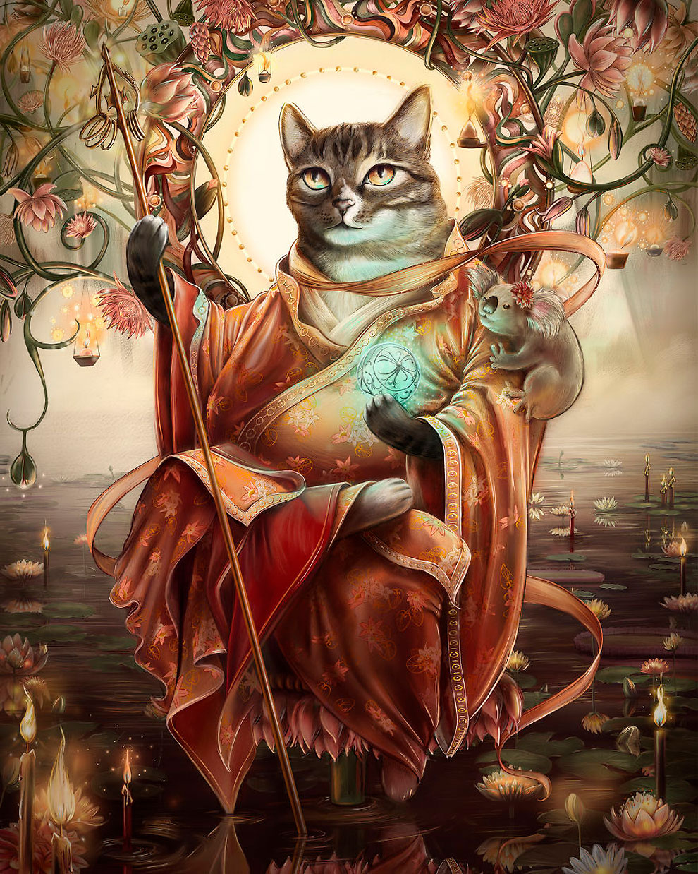 Artist Christina Hess Imagines Cats As Famous Historical Figures ...