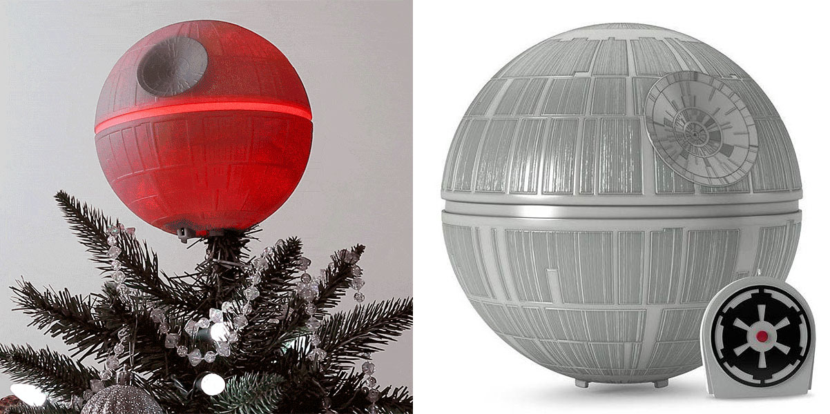 Merry Imperial Christmas With Star Wars Death Star Tree Topper » Design ...