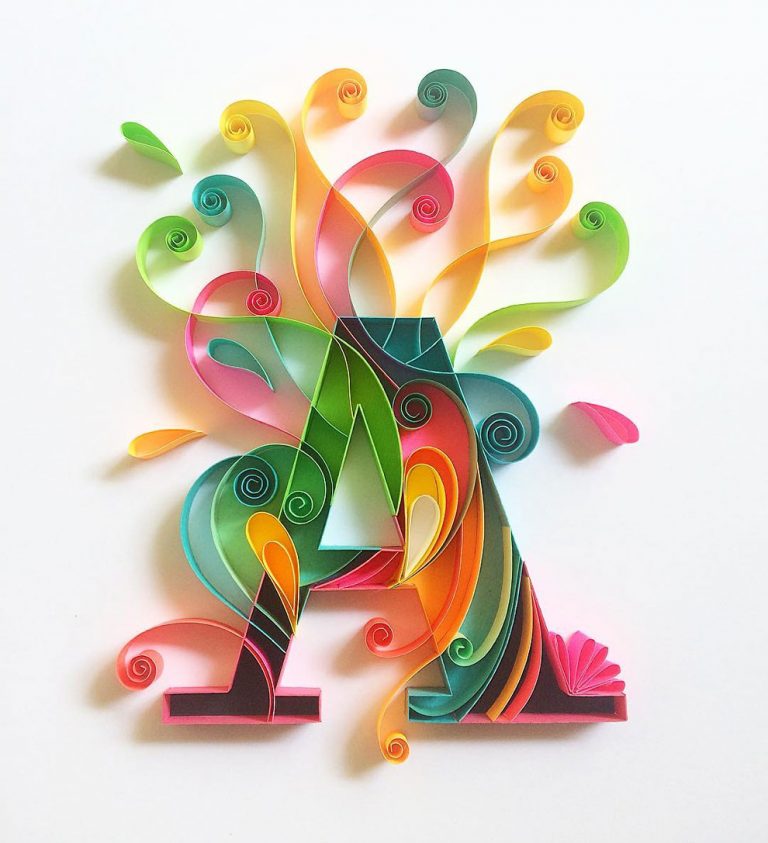 Sabeena Karnik Creates Beautiful Art From Colored Pieces of Paper ...