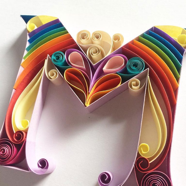 Sabeena Karnik Creates Beautiful Art From Colored Pieces of Paper ...