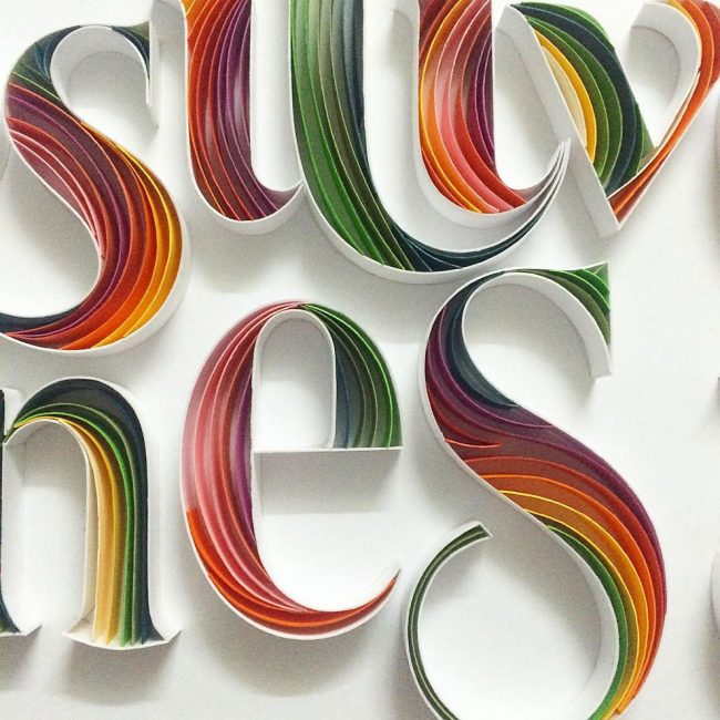 Sabeena Karnik Creates Beautiful Art From Colored Pieces of Paper ...