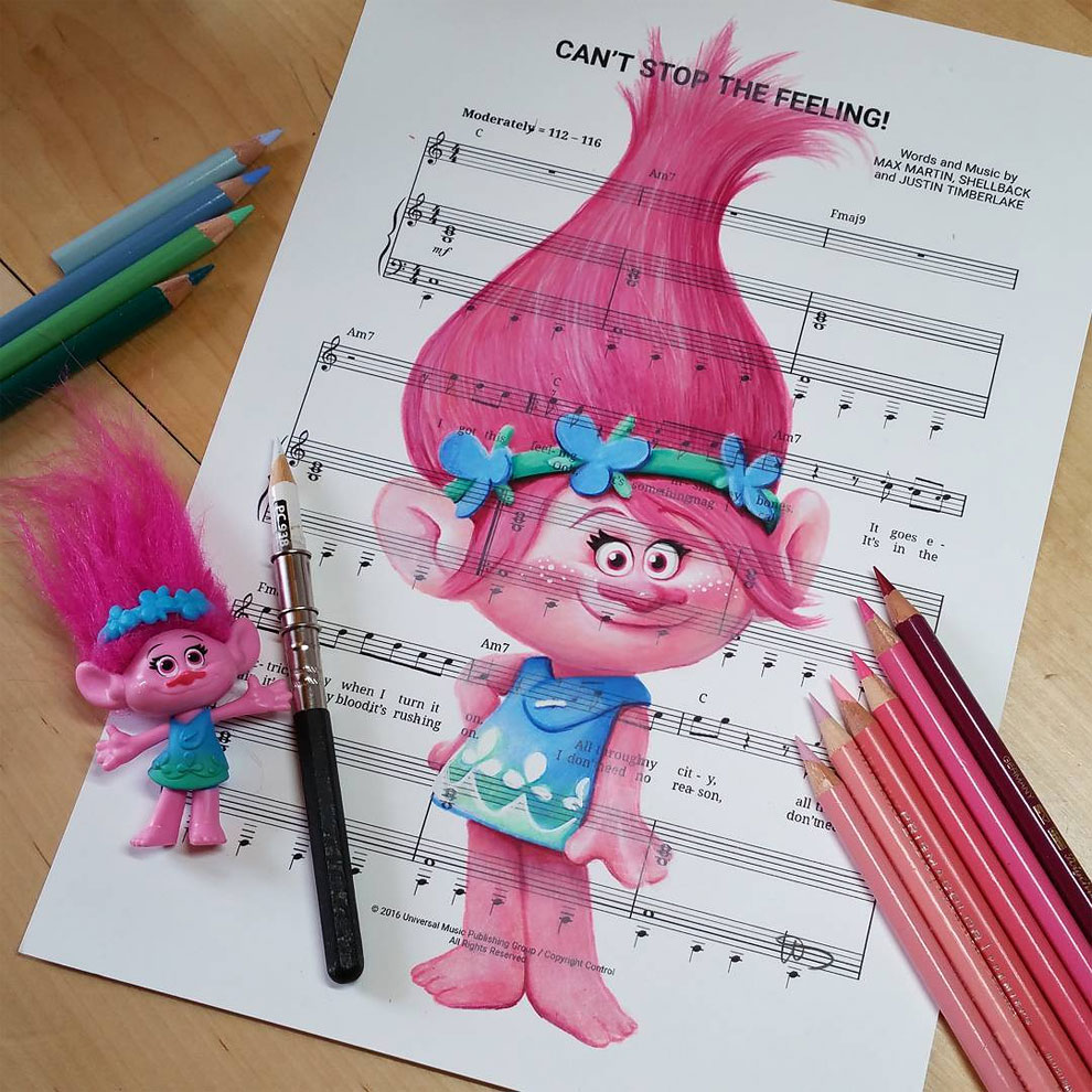 This Artist Uses Music Sheets To Create Stunning Illustrations » Design ...