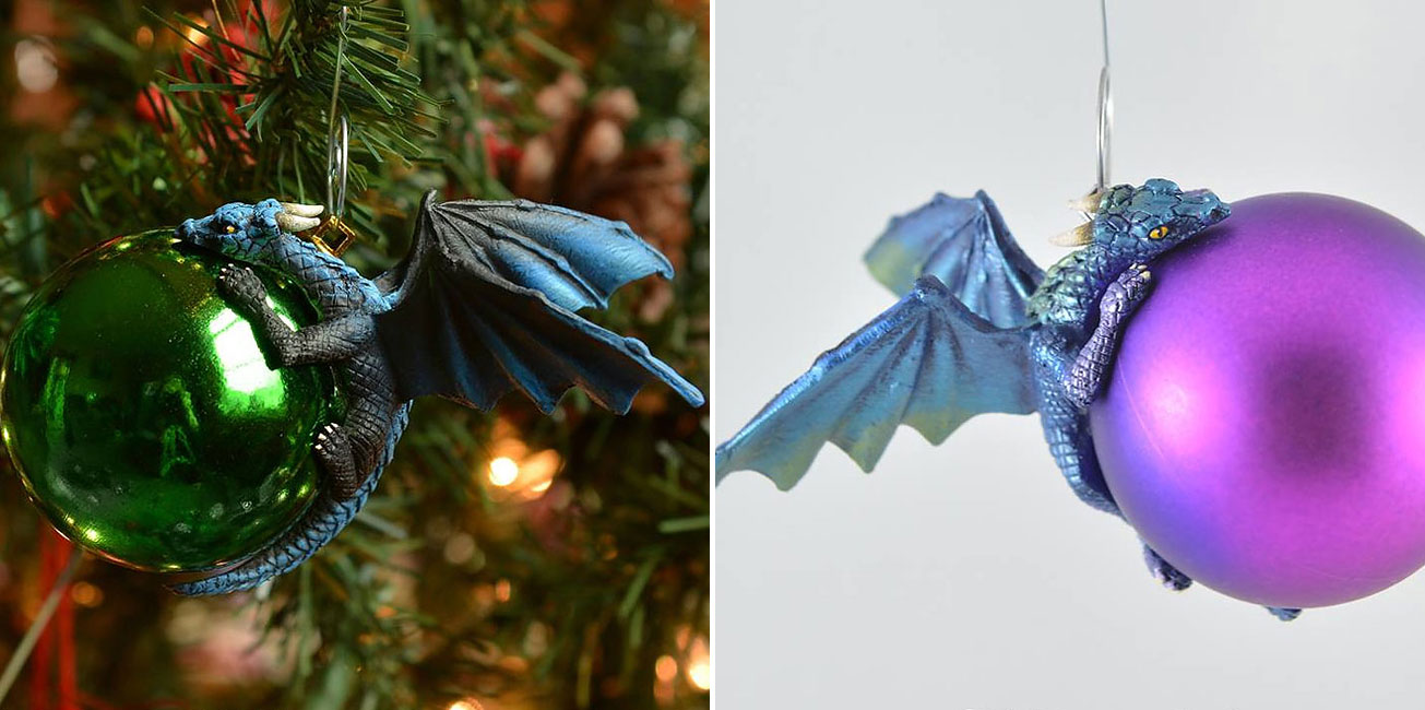 Dragons Protecting Baubles Like Their Own Eggs Is What Your Christmas ...