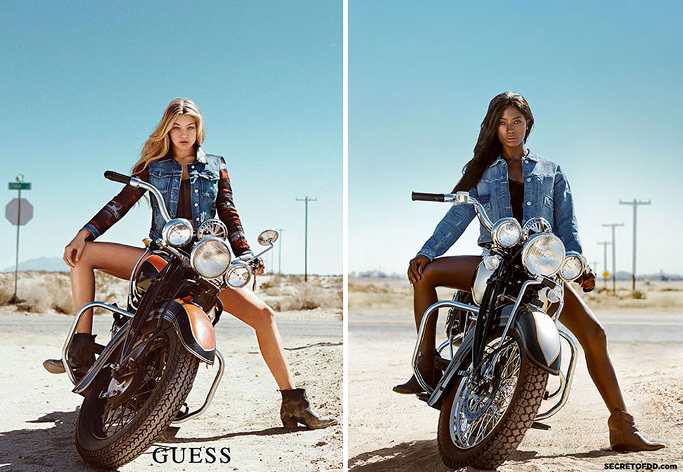 Black Model Recreates Famous Fashion Campaigns To Highlight Lack Of ...