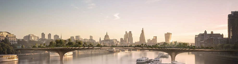 New Stunning London Garden Bridge Project » Design You Trust — Design ...