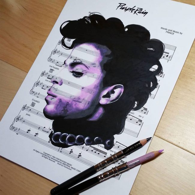 This Artist Uses Music Sheets To Create Stunning Illustrations » Design ...