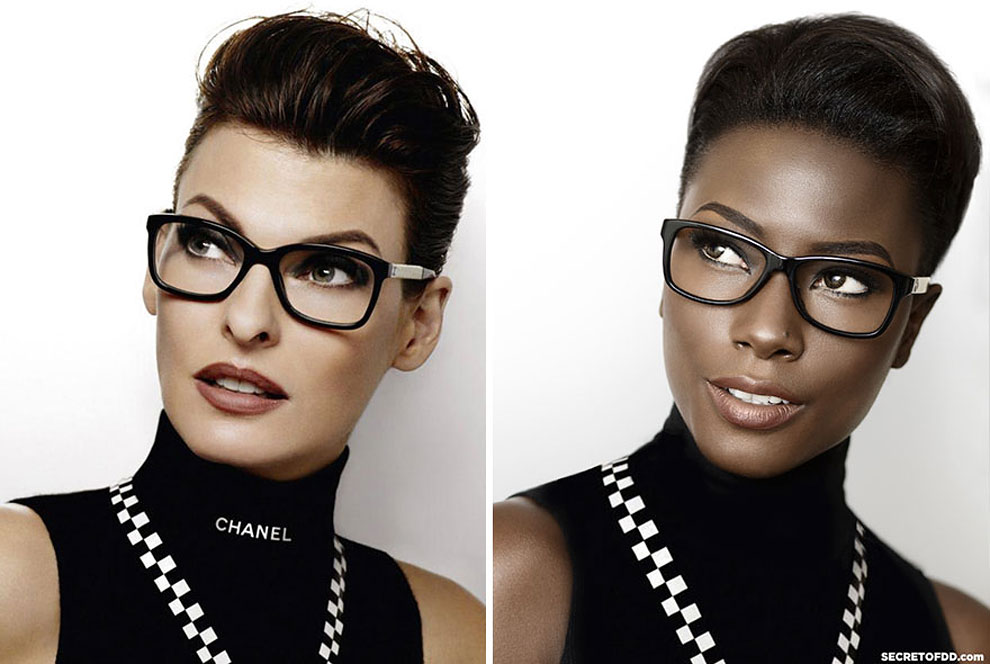 Black Model Recreates Famous Fashion Campaigns To Highlight Lack Of ...