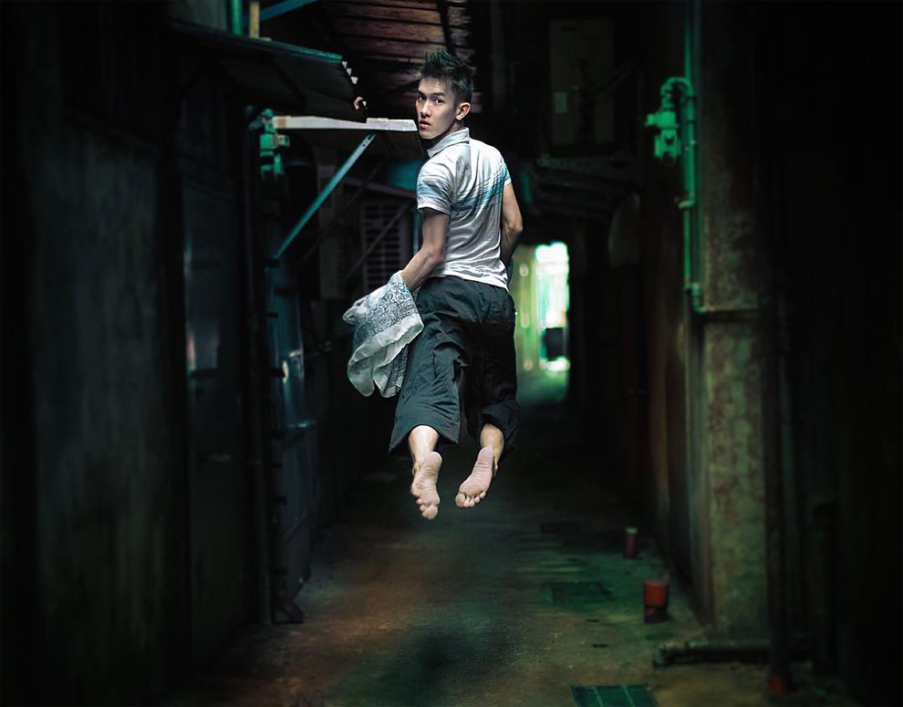 Fascinating Ballet Self-Portraits While Airborne By Mickael Jou ...