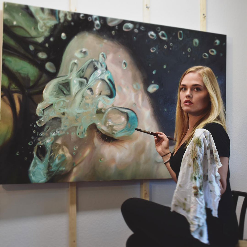 Fantastic Hyperreal Paintings By Reisha Perlmutter » Design You Trust ...