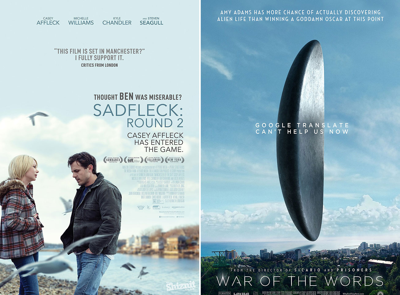 If 2017’s Oscar-Nominated Movie Posters Told The Truth » Design You ...