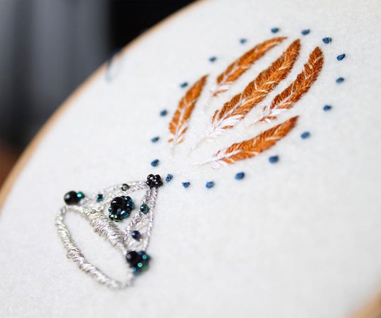 Superb Minimalist Botanical Embroideries By Adam Pritchett » Design You ...