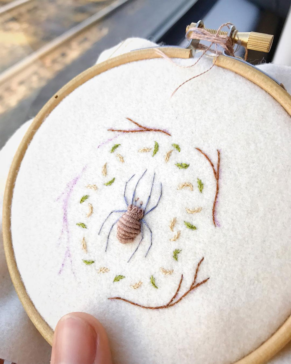Superb Minimalist Botanical Embroideries By Adam Pritchett » Design You ...