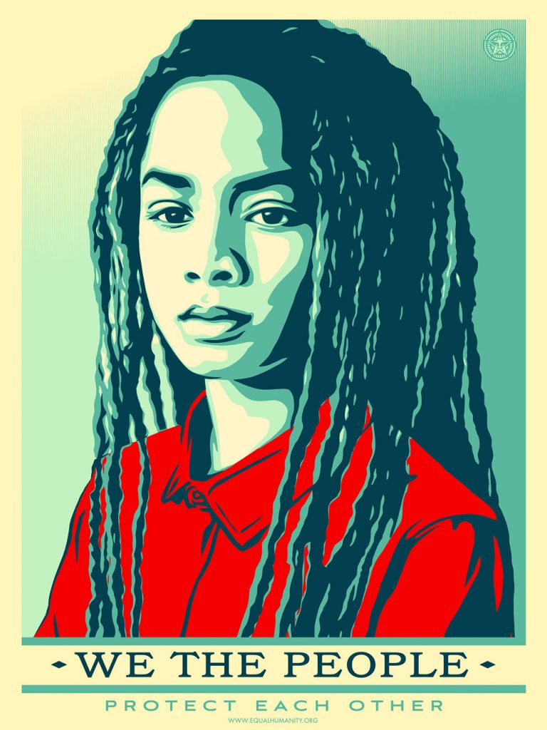 Artist Shepard Fairey Adapts Obama’s Hope Poster For Trump Inauguration ...