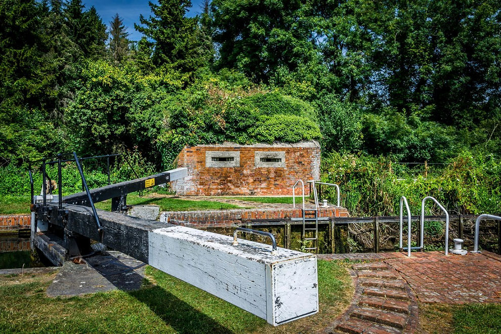 Series Of Shots Show The Abandoned Bare Steel Infrastructure Of The ...