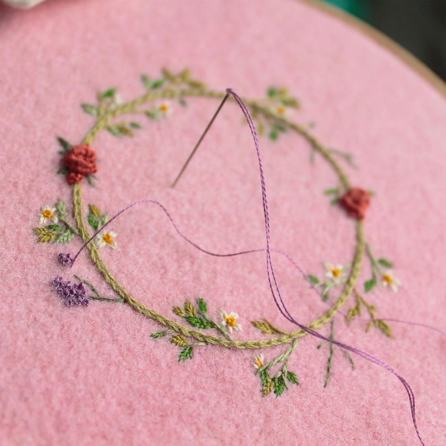 Superb Minimalist Botanical Embroideries By Adam Pritchett » Design You ...