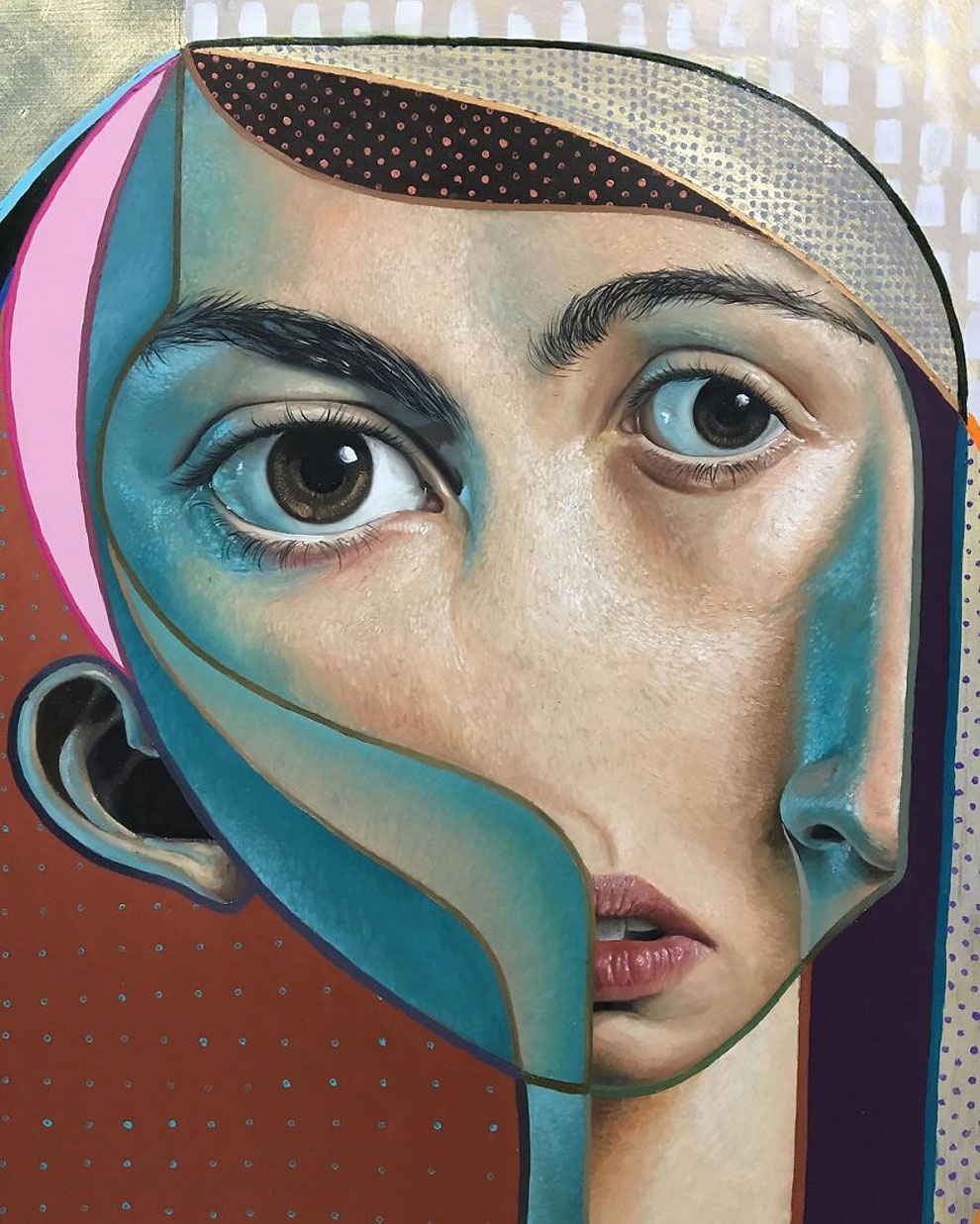 Spanish Artist Creates Picasso-Inspired Murals Combining Cubism With ...