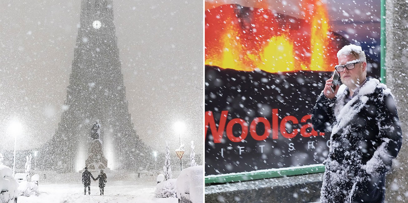 Incredible Photos Of The Record Breaking Snowfall Night In Reykjavik ...