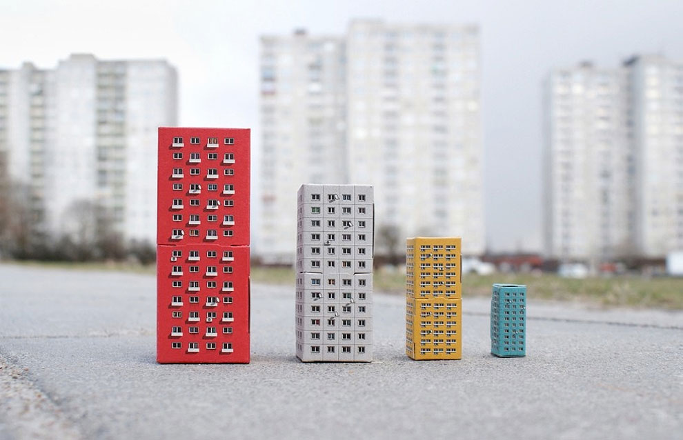Paper Models Of The Most Controversial Buildings Erected Behind The ...