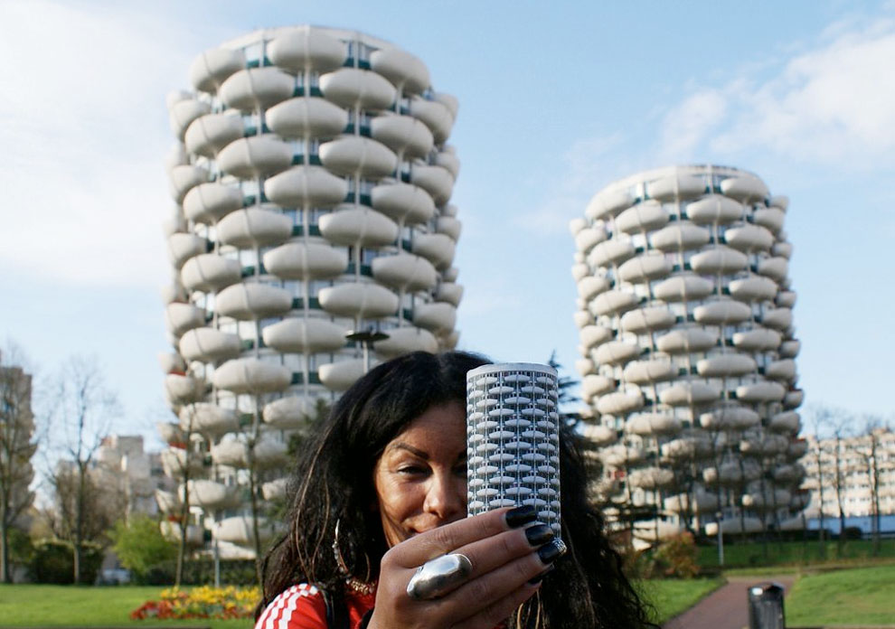 Paper Models Of The Most Controversial Buildings Erected Behind The ...