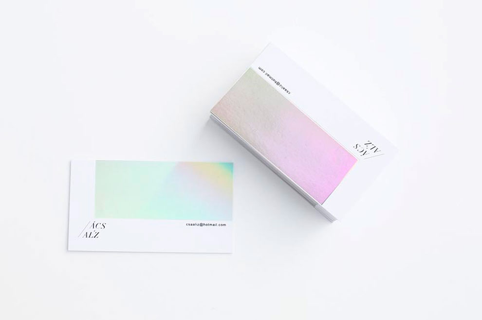 This Photographer’s Business Card Changes Color Constantly And Never ...