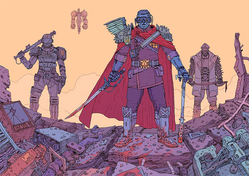 The Future Is Now: Cyberpunk Illustrations Of A Dystopian Future ...