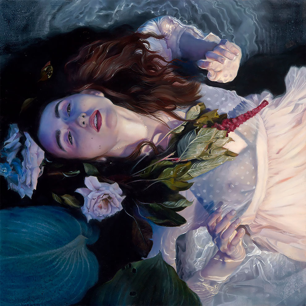 Hauntingly Beautiful Ophelia Paintings Seduce You From Beneath The ...