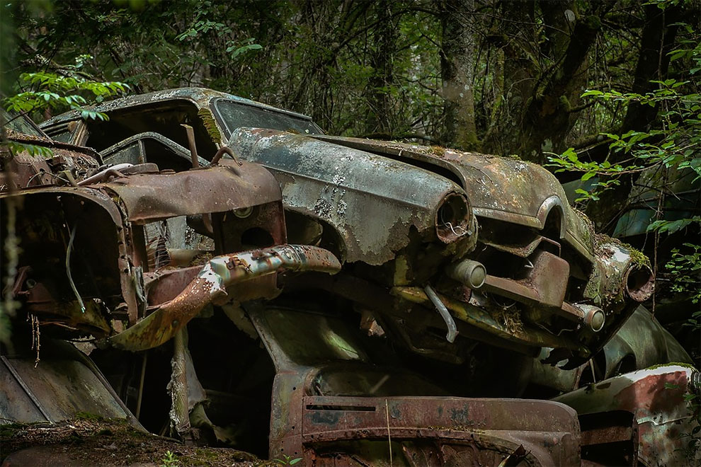 Photos Of The Europe’s Most Spectacular Car Graveyards As Discovered By ...