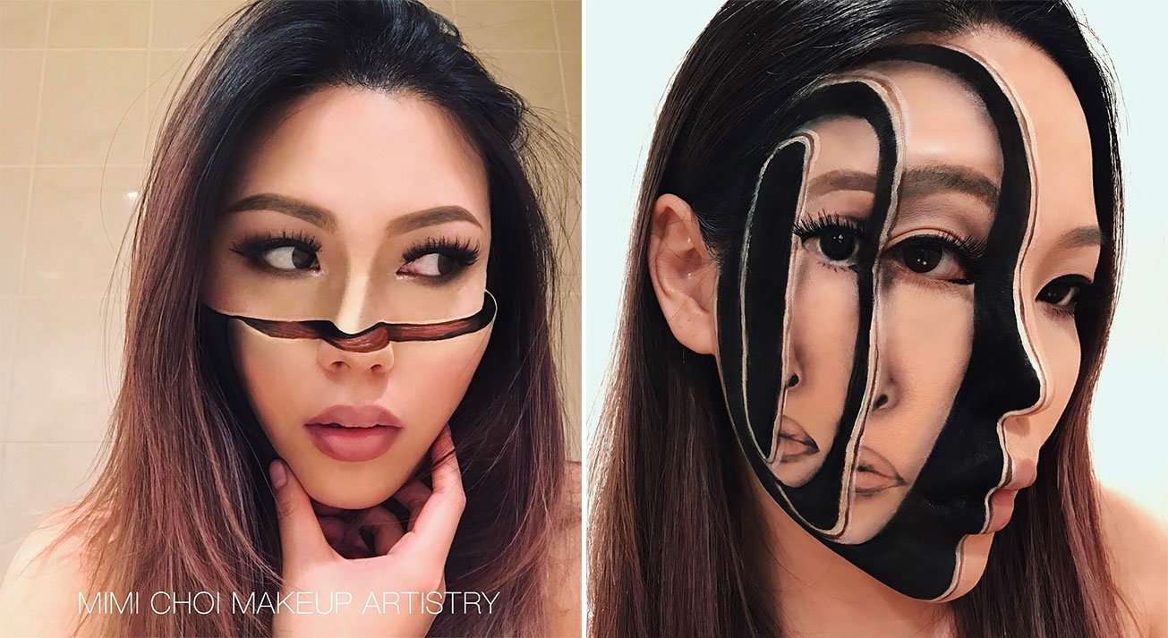 This Makeup Artist Can Transform Her Face Into A Glitch In The Matrix ...