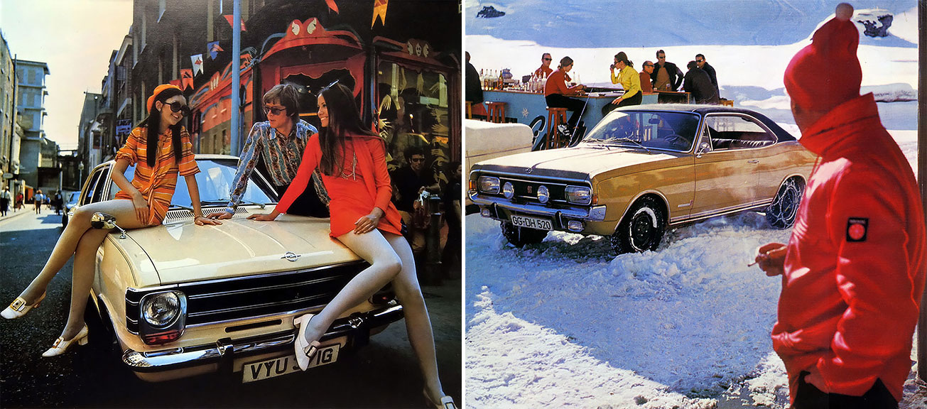 The Groovy Opel Car Calendar Of 1970 » Design You Trust — Design Daily ...