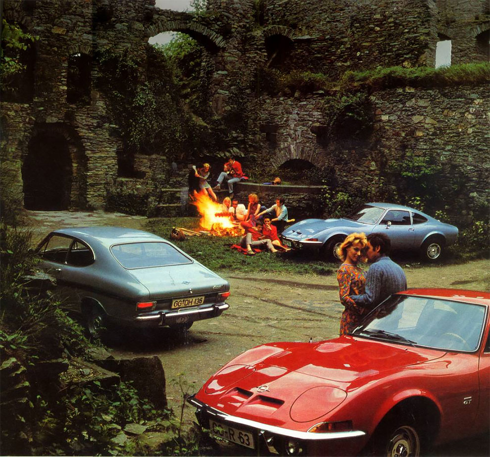 The Groovy Opel Car Calendar Of 1970 » Design You Trust — Design Daily ...