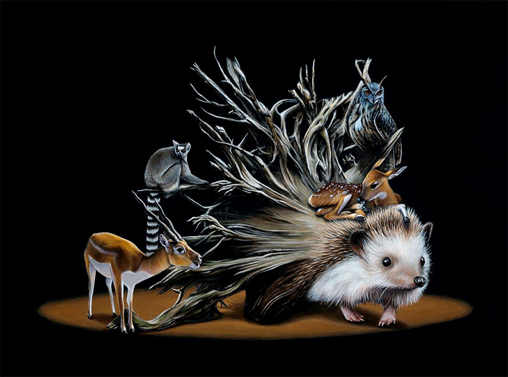 This Artist Transforms The Animal World Into One Of Puzzling Beauty And ...