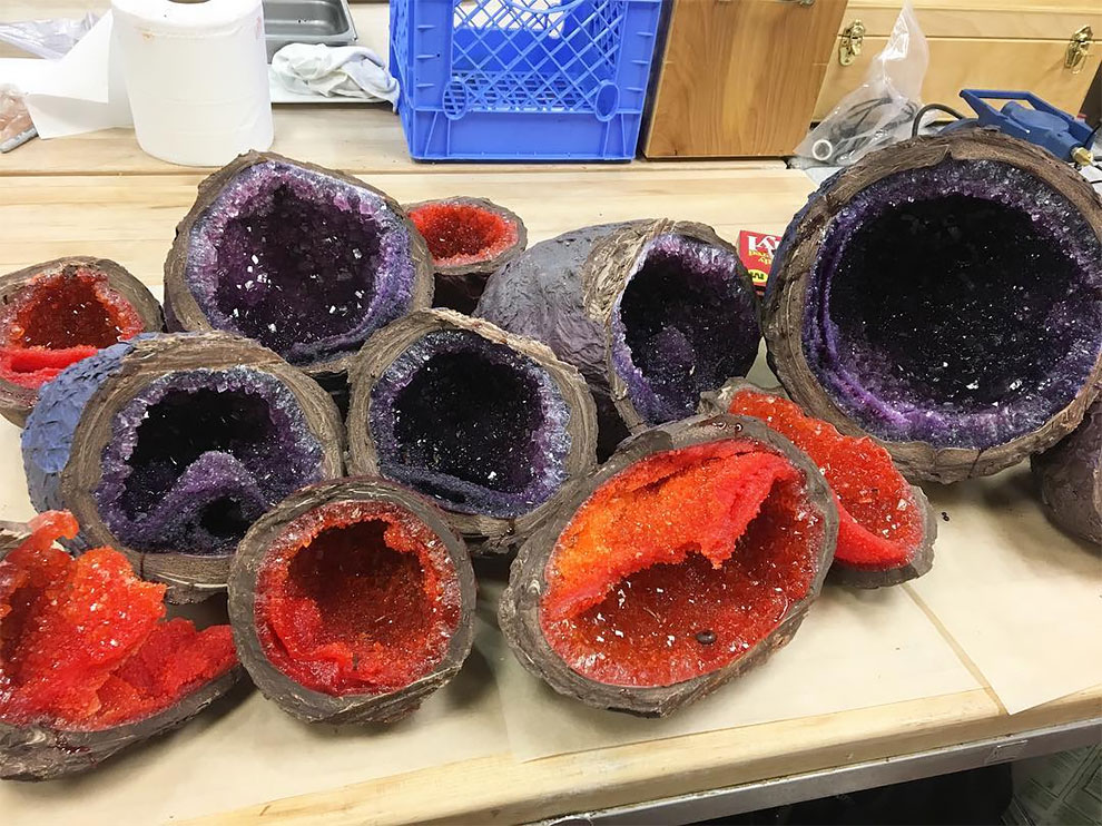 Two Culinary Students Made Gigantic, Chocolate Covered Rock Candy ...