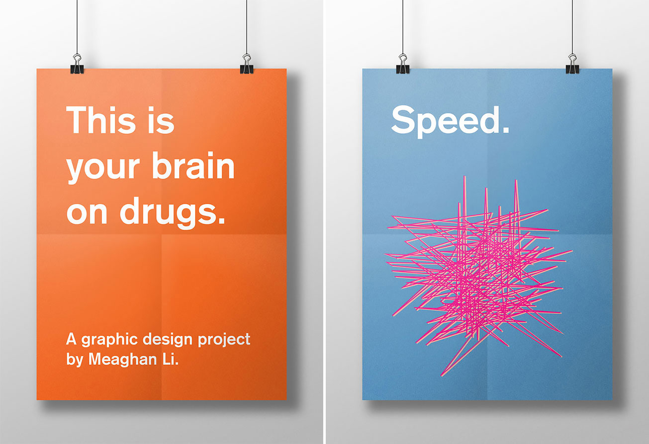 This Is Your Brain On Drugs: The Anti-Addiction Posters By Meaghan Li ...