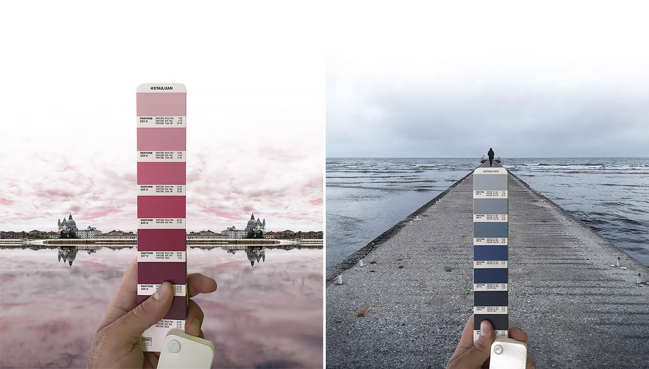 Graphic Designer Andrea Antoni Finds Pantone Colors In The Natural ...