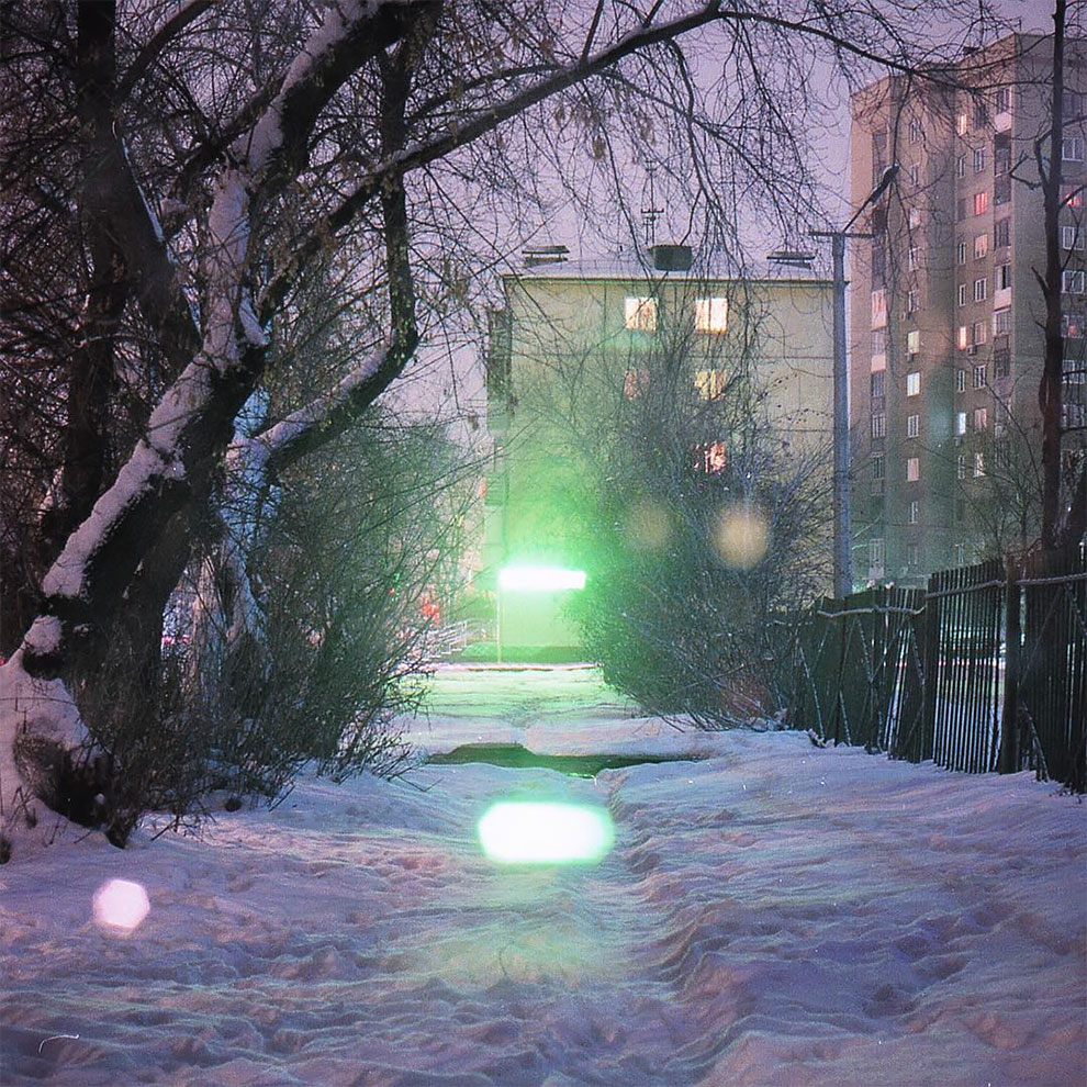 A Small Town In Siberia Keeps It’s Own Secrets At Night In Surreal ...