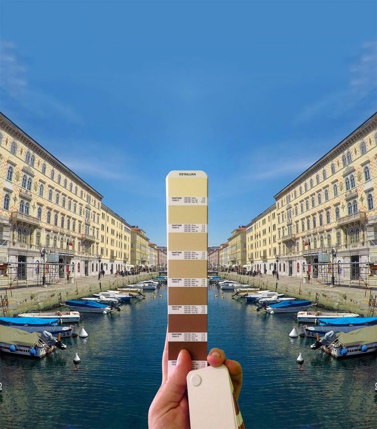 Graphic Designer Andrea Antoni Finds Pantone Colors In The Natural ...