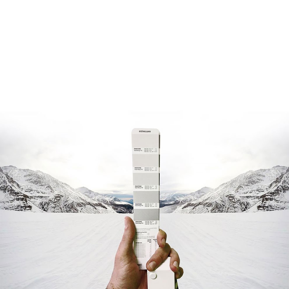 Graphic Designer Andrea Antoni Finds Pantone Colors In The Natural ...