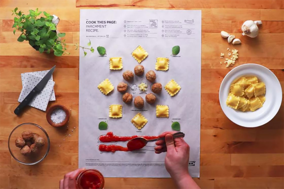 IKEA Invents Clever Posters To Cook » Design You Trust — Design Daily ...