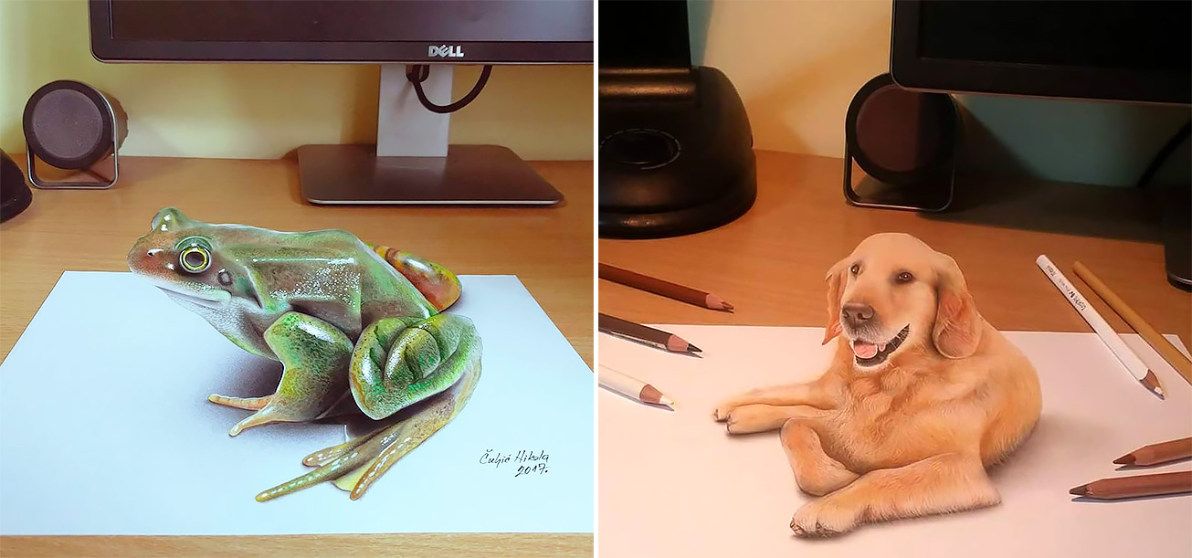 These Amazing Drawings Appear To Jump Out Of The Page » Design You ...