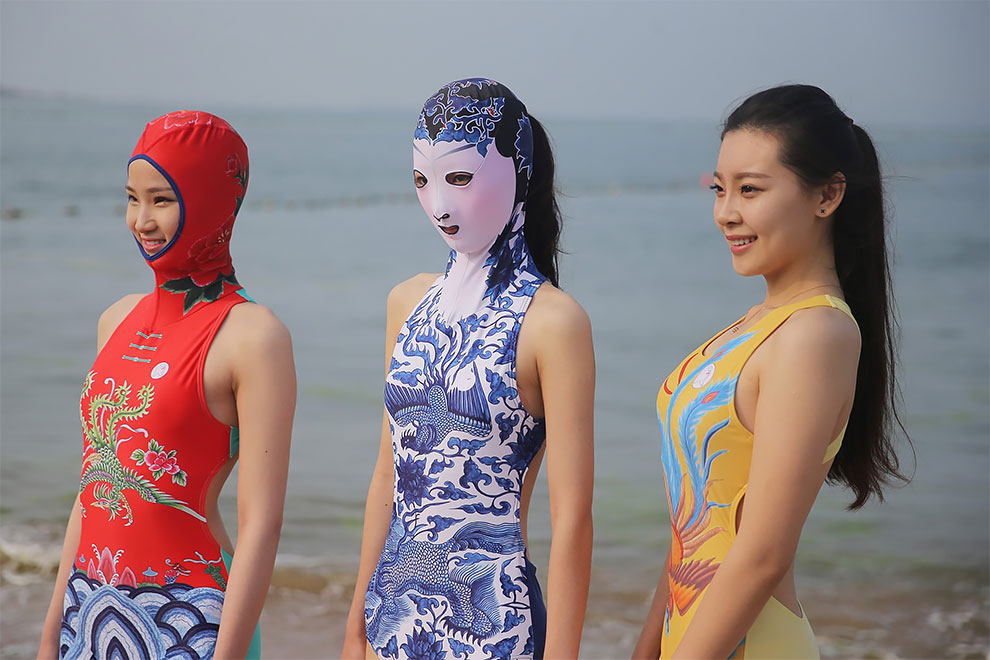 China’s Famous ‘Face-Kini’ Gets Porcelain-Inspired Facelift » Design ...