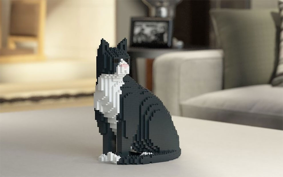 Hong-Kong Based Company Makes Cat ‘LEGOS’ For People Who Love All ...
