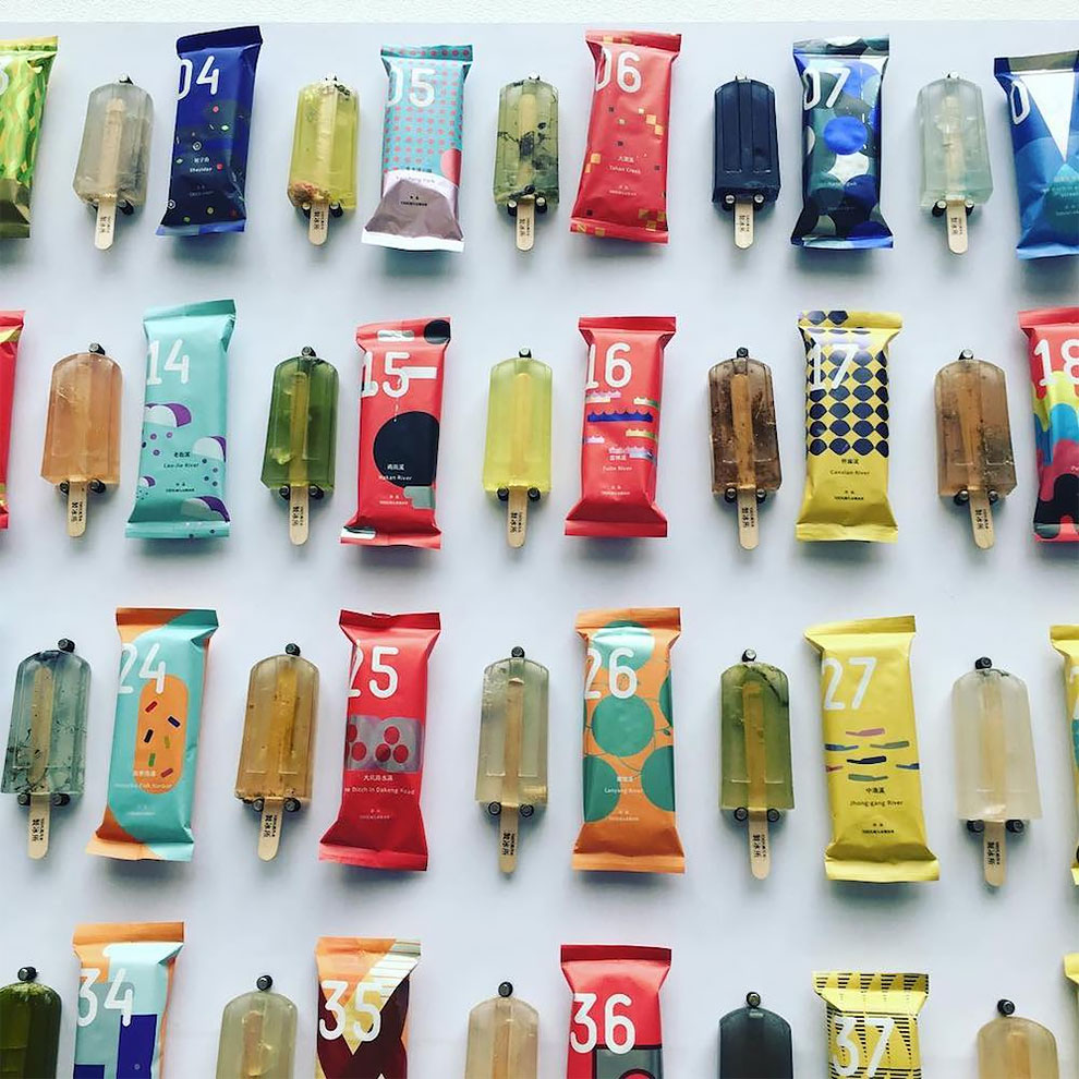 These Gross, Weirdly Beautiful “Pollution Popsicles” Are Made From 100% ...